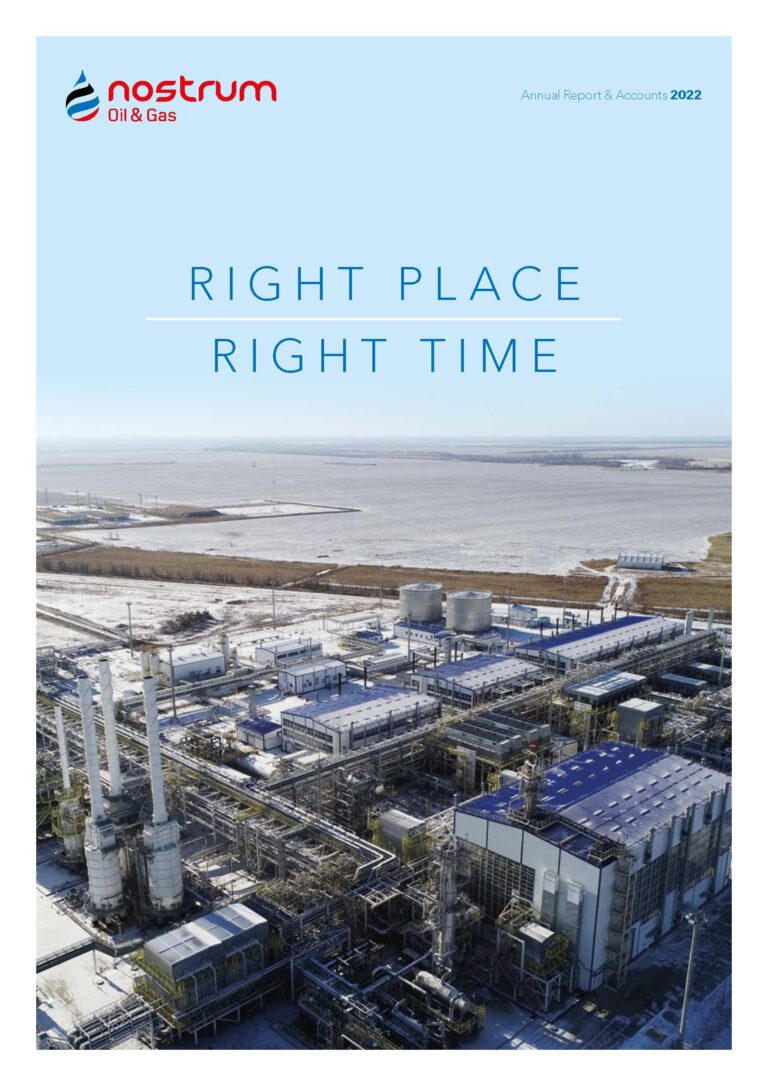 Reports & Presentations - Nostrum Oil & Gas Plc